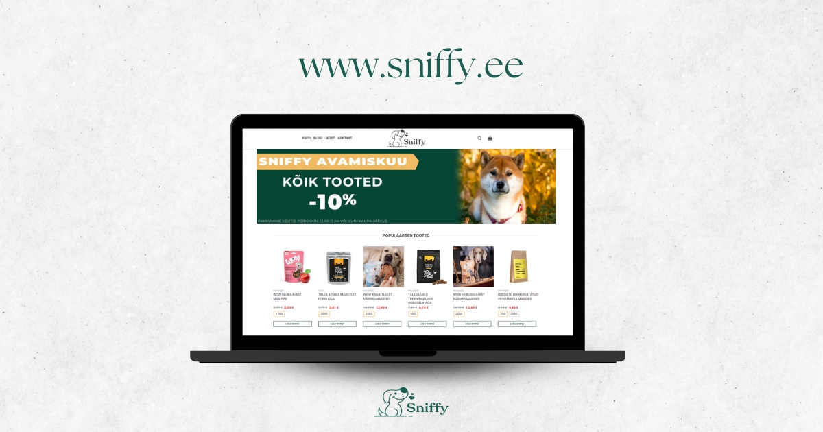 Kvaliteetseim koeratoit | Ilma lisa- ja säilitusaineteta